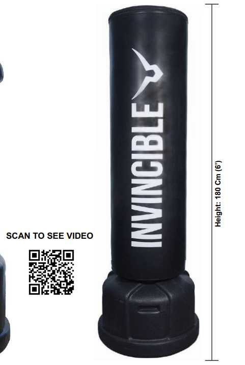 INVINCIBLE STANDING KICK BOXING BAG – Vasuki Fitness